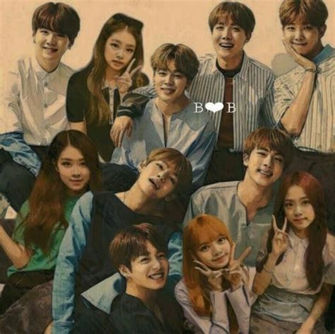 Bts And Blackpink Anime Wallpaper Fathia News