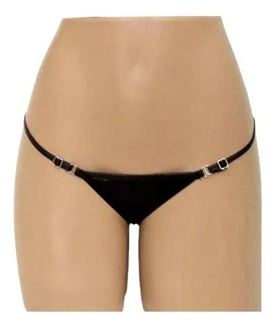 Tanga Hilo Dental En V Regulable Vinilo Sexy Eden 702 Fun