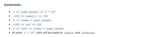 307 range sum query mutable kickstart coding