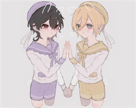 Tenshouin Eichi And Sakuma Rei Ensemble Stars Drawn By Unini Mag