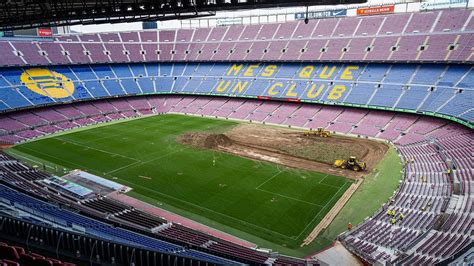 El Barça acelera las obras del Camp Nou