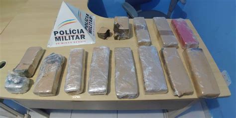 Pol Cia Militar Apreende Mais De Barras De Maconha Em Governador