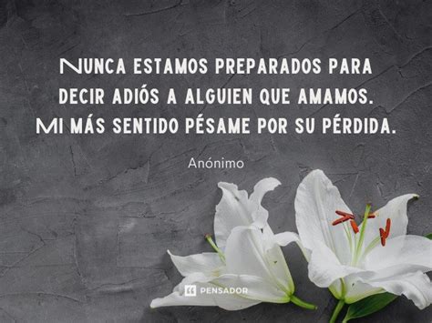 Mis Condolencias Por Tu Perdida
