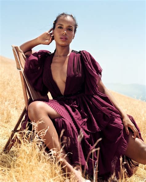 Allure Magazine Kerry Washington By Sharif Hamza Image Amplified