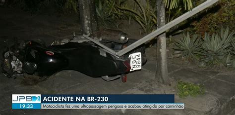 Homem morre após ser atropelado por caminhão na Grande João Pessoa