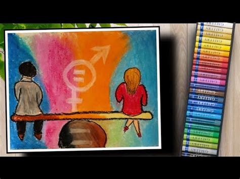 How To Draw Gender Equality Drawing Women Equality Day Drawing Easy