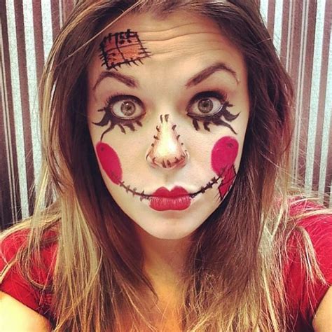 Scare Crow Makeup Scarecrow Halloween Halloweenmakeup Halloween
