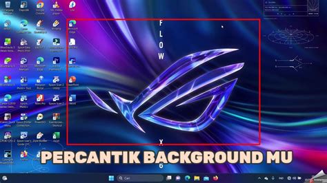 Merubah Background Wallpaper Laptop Pc Di Windows 11 Sangat Mudah YouTube