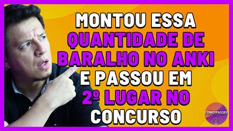 O Anki Para Concursos o Fez Passar em Segundo Lugar no Concurso Público