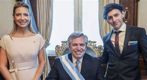 El Hijo Del Expresidente Alberto Fernandez Y Ex Primera Dama Fabiola