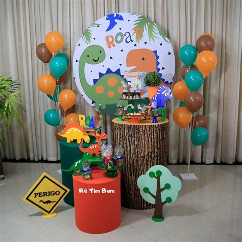 Decora O De Festa Dinossauro Baby Loca O Elo