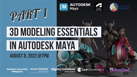 3D Modeling Essentials In Autodesk Maya Part 01 YouTube