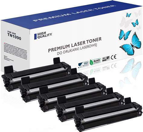WHITE BOX 5X TONER DO BROTHER TN 1090 DCP 1622WE HL 1222WE Opinie I