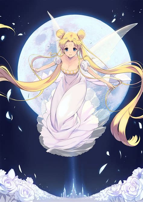Sailor Moon Petals Anime Series Usagi Tsukino Serena Tsukino Hd Phone