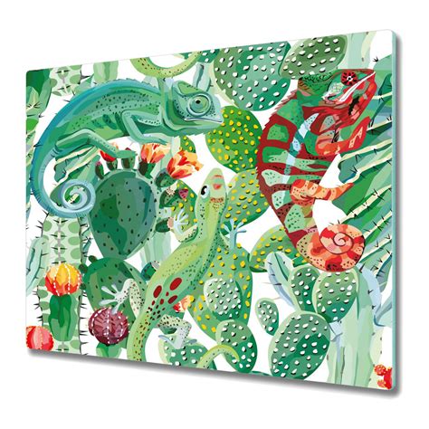 Nowoczesna Deska Kuchenna Osłonka 60x52 cm Kameleony Coloray