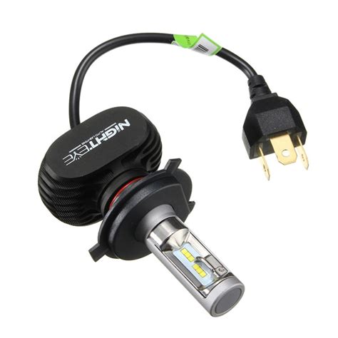 Pair Nighteye H4 H7 H11 9005 9006 25W 4000LM LED Headlight Front Lamp