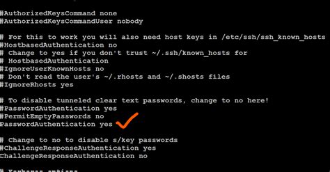 linux tutorials enable ssh password authentication in linux servers
