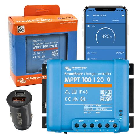 VICTRON REGULATOR Solarny ładowania MPPT 12V 24V 48V 100 20
