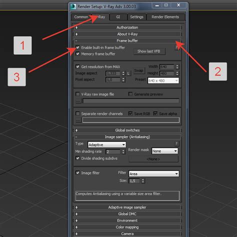 Vray Interface Explaine