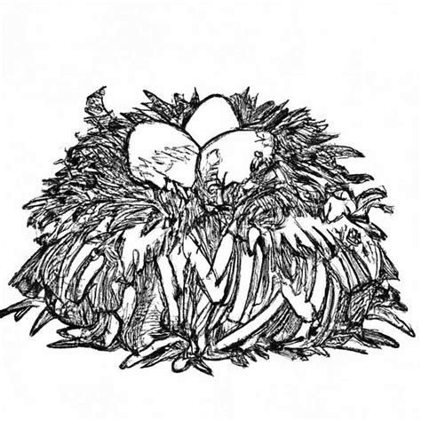 Desenhos De Ninho De Galinha Para Imprimir E Colorir Pintar