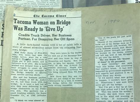 Lesser Known Tales Of Galloping Gertie S Collapse