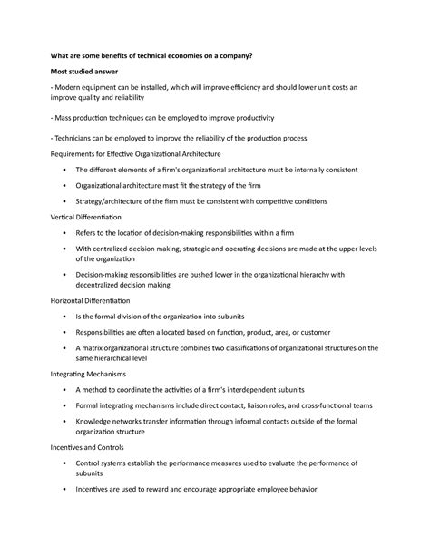 Chapter 13 And 14 Notes And Lectures What Are Some Benefits Of