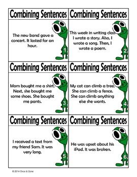 Examples Of Combining Sentences