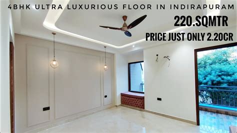 Bhk Ultra Luxurious Floor In Indirapuram Sqmtr Bhk