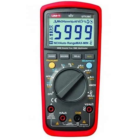 UNI T UT139C True Rms Digital Multimeter DMM डजटल मलटमटर Atal