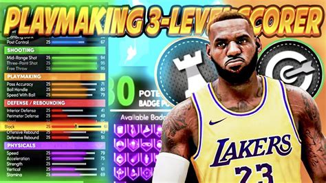Best Way Playmaking Level Scorer Build In Nba K Next Gen