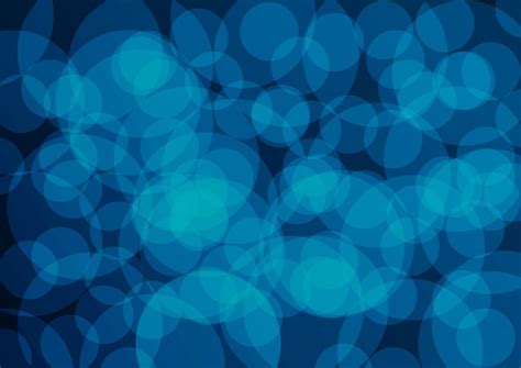 Fondo Azul Oscuro Abstracto Con C Rculos Vector Premium