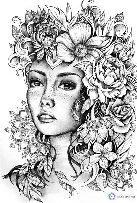 Printable Tattoo Coloring Pages