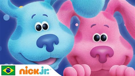 Pistas de Blue e Você Blue está se divertindo Magenta Nick Jr