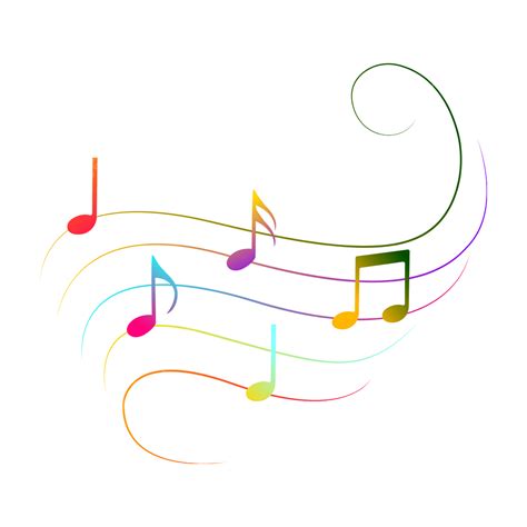 Notas Musicales Elementos De Dise O Musical Abstracto Png Dibujos