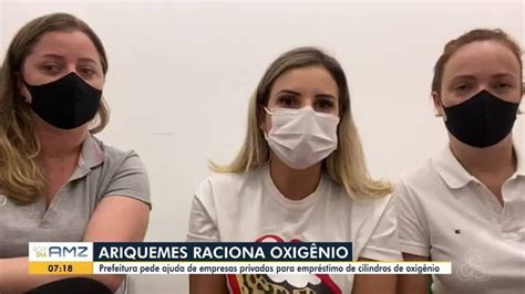Nós precisamos de cilindro pede prefeita após Ariquemes RO começar