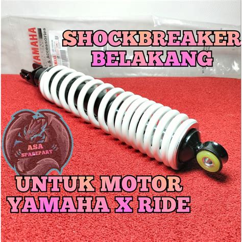 Jual SHOCK BREAKER BELAKANG ASLI ORIGINAL YAMAHA X RIDE XRIDE 125 115