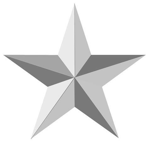 Silver Star PNG Image PurePNG Free Transparent CC0 PNG Image Library