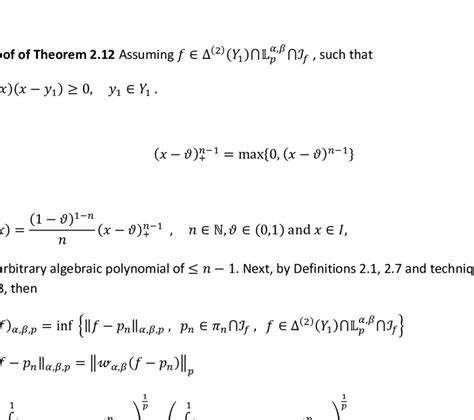 the degree of unp approximation of coconvex function í µí± and í download scientific diagram