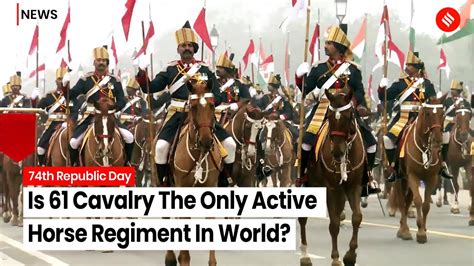 Republic Day Celebrations This Cavalry Is The Only Serving Active