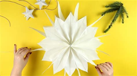 Diy Jak Zrobi Gwiazd Z Papierowych Torebek Youtube