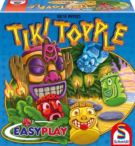 Schmidt Jeu De Plateau Easy Play Tiki Topple Amazon Fr
