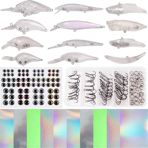 Amazon OROOTL Fishing Lure Making Kit 166pcs DIY Fishing Lure