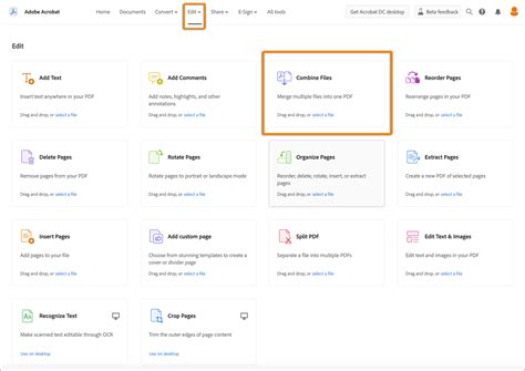combine multiple files into a pdf online