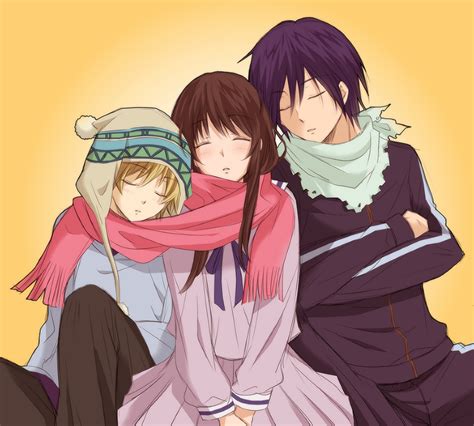 Yato Iki Hiyori And Yukine Noragami Drawn By Kotokoto