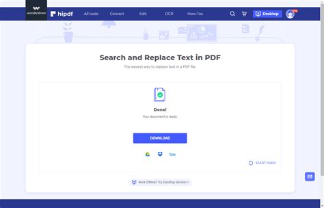 3 easy steps to find and replace text in pdf online hipdf