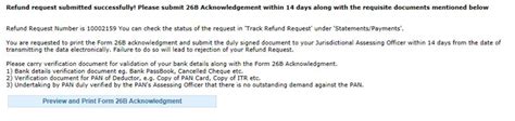 Income Tax Refund Request Letter Sample Statement