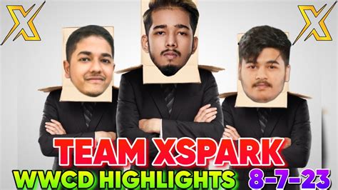 Team Xspark Chicken Dinner Highlights Today Tx Scout Aditya Sarang