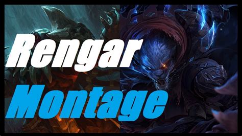 Rengar Montage L One Shots Outplays With Rengar L Ft Pro Challenger