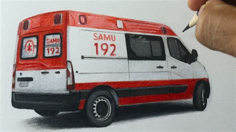 Como desenhar uma Ambulância do SAMU 192 Lapa São Paulo YouTube