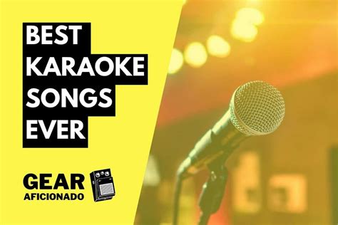 Most Popular Karaoke Songs Ever